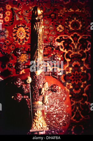 rudra veena musical instrument India Stock Photo - Alamy