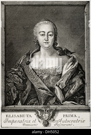 Elisabeth of Russia (1709-1762). Empress of Russia. House of Romanov ...