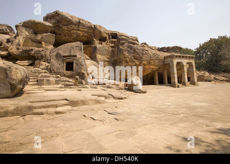 Cave 14 : Hathi Gumpha Udaygiri Caves, Orissa, India. Natural Cave ...