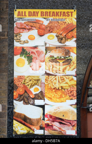 England, London, Traditional English Breakfast Stock Photo - Alamy