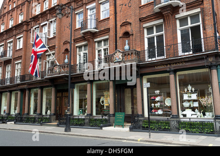 T. Goode & Co, South Audley Street, Mayfair, London, England, UK Stock ...