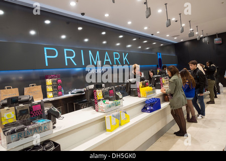 Tills at Primark, London, England, UK Stock Photo - Alamy