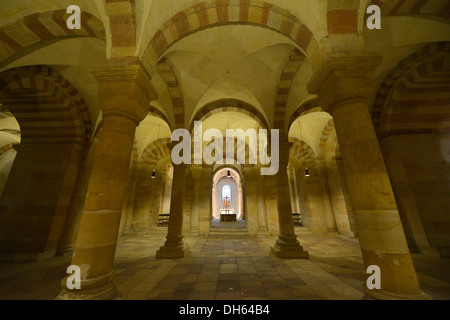 Eastern wing of the crypt, tomb of the Salian dynasty, largest ...