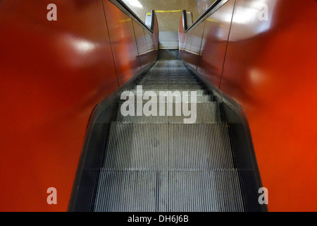 escalator at Brooklyn Public Library Stock Photo - Alamy