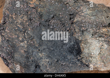 Schist rock sample Stock Photo - Alamy