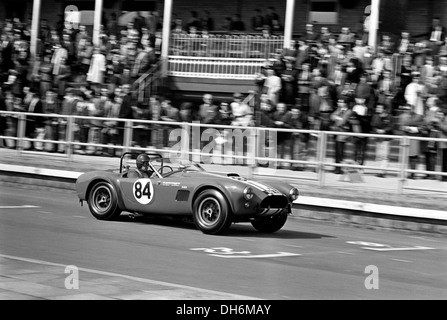 Jack Sears in a Cobra 289 racing at Brands Hatch, England 1964 Stock ...
