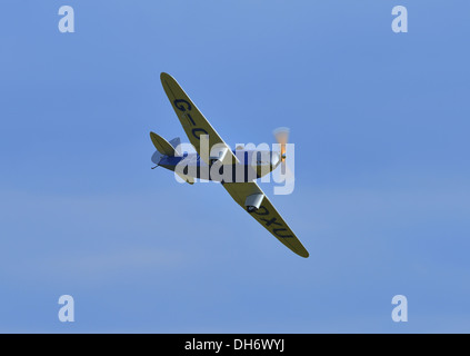Chilton DW-1 vintage 1930s monoplane aircraft from the Shuttleworth ...