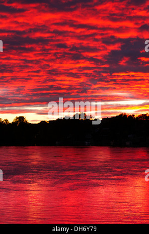 Spectacular sunshine in Bergeronnes-Canada (Atlantic Ocean Stock Photo ...