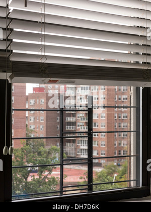 Safety Window Guard in Residential Building, NYC Stock Photo - Alamy
