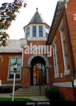The Hamburg Public Library, listed on the National Register of Historic ...