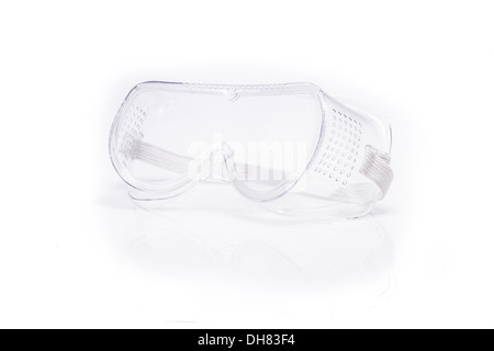 translucent safety glasses isolated Stock Photo - Alamy