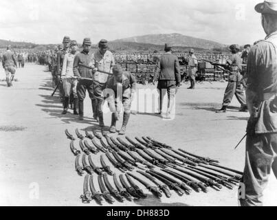 British soldiers surrender, 1941 Stock Photo - Alamy