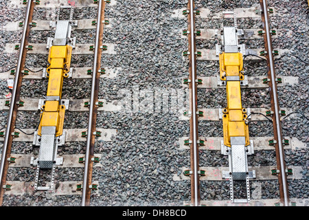 On track automatic warning system equipment that forms part of the UK ...