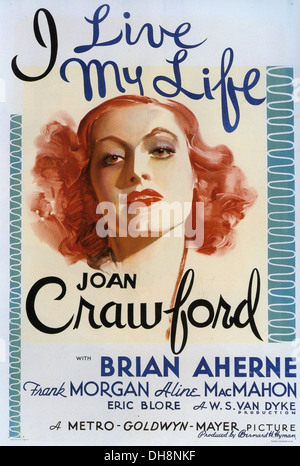 I LIVE MY LIFE, Joan Crawford, 1935 Stock Photo - Alamy