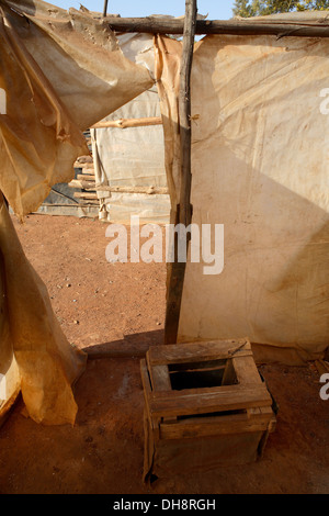 Bapsfontein informal settlement. A farming area approximately 80km east ...
