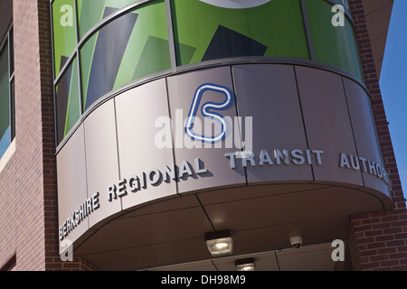 BRTA intermodal center station is pictured in Pittsfield, Massachusetts ...