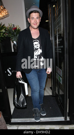 Craig Colton Jamie Stevens' salon launch party in West Kensington ...