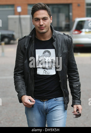 Mario Falcone from The Only Way is Essex at the ITV studios London ...