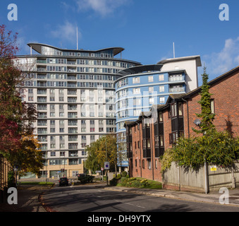 High-rise Flats/Apartments in Woking, Surrey, UK Stock Photo - Alamy