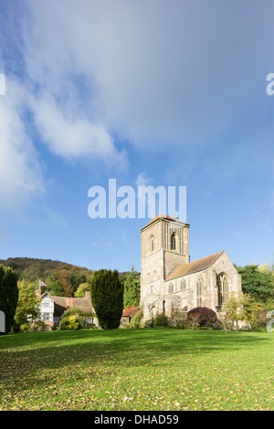 Autumn at Little Malvern Priory Church and Court, Malvern ...