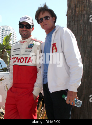 Brody Jenner and Bruce Jenner 36th Annual Toyota Pro/Celebrity Race ...
