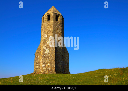 St Catherine's Oratory a medieval lighthouse on St Catherine's Down on ...