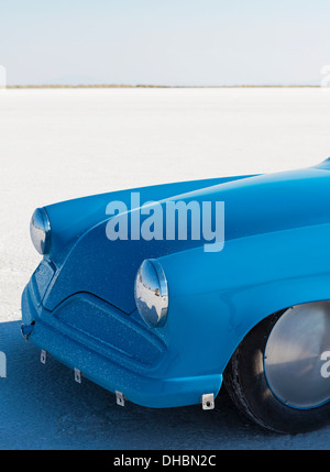 A bonnet of a blue sports custom car Nissan 180sx Stock Photo - Alamy