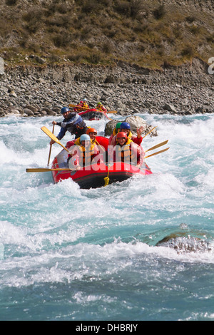 Rafting Down The Rangitata Gorge And The Rangitata River; Rangitata ...