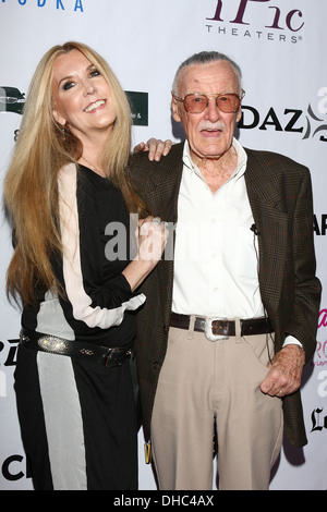 Stan Lee and his daughter J.C Lee Premiere of ''With Great Power: Stan ...