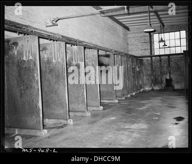 Showers for miners in the bathhouse at Tennessee Coal, Iron & R.R ...