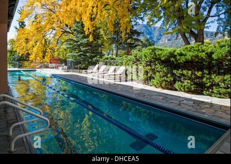 Swimming pool, The Broadmoor, historic luxury hotel and resort ...