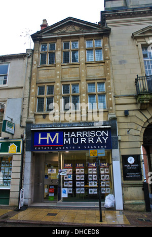 Harrison Murray Estate agents Northampton Stock Photo - Alamy