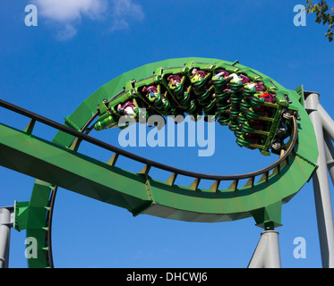 The Incredible Hulk Roller Coaster in Marvel Super Hero Island at ...