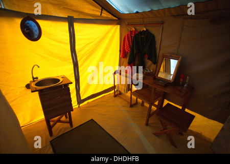 Kuhama Camp. Safari. Ndutu, Tanzania. Africa. Lodging Stock Photo - Alamy