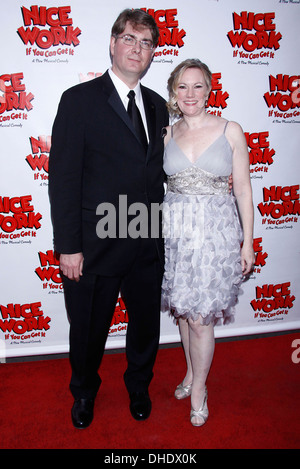 Kathleen Marshall and Scott Landis Opening night of the Broadway ...