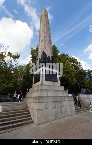 Cleopatra's Needle a 1460 BC Egyptian obelisk Victoria Embankment ...