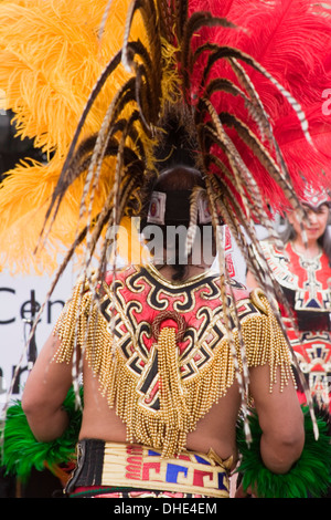 Dancers, Ehecatl Aztec Dancers, Cinco de Mayo, National Hispanic ...