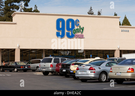 99¢ Only store - California USA Stock Photo: 48364881 - Alamy