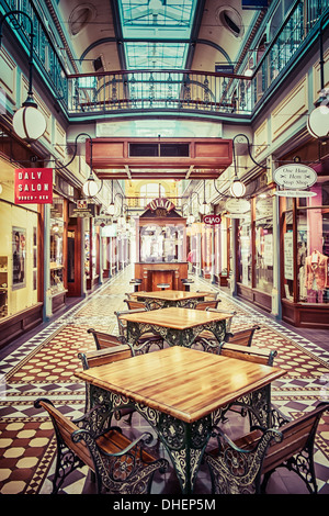 Adelaide Arcade heritage shopping mall centre and link to Gay's arcade ...