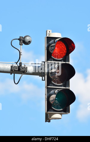 Traffic Light with Sensor Stock Photo: 2794107 - Alamy