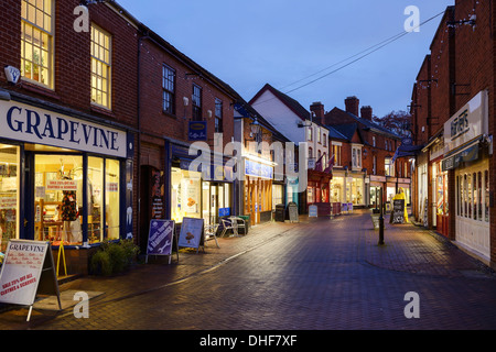 Nantwich shopping town centre shops street Stock Photo, Royalty Free ...