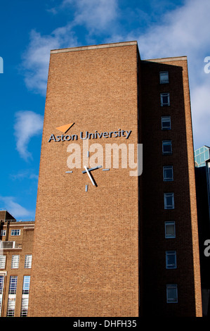 Aston University main building Birmingham UK Stock Photo - Alamy