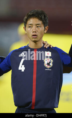 Sharjah, United Arab Emirates. 21st Oct, 2013. (L-R) Taro Sugimoto ...