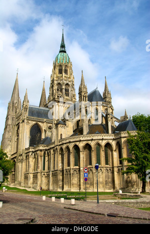 Bayeux cathedral, buildings, france, Bayeux Stock Photo - Alamy