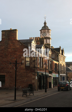Dingwall street scene Scotland November 2013 Stock Photo - Alamy