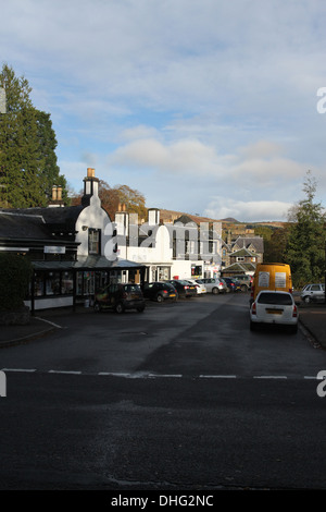 Strathpeffer street scene Scotland November 2013 Stock Photo - Alamy