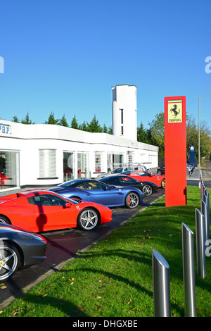 Maranello Ferrari Egham car dealership, Tower Garage, Egham, Surrey ...