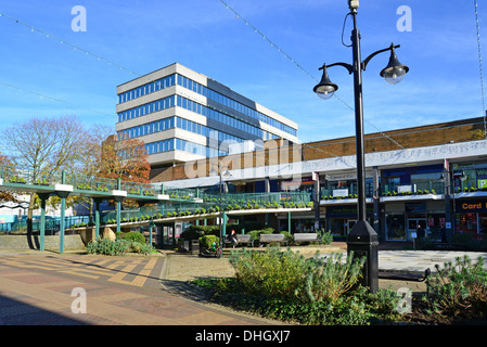 Charles Square in autumn, Bracknell, Berkshire, England, United Kingdom ...