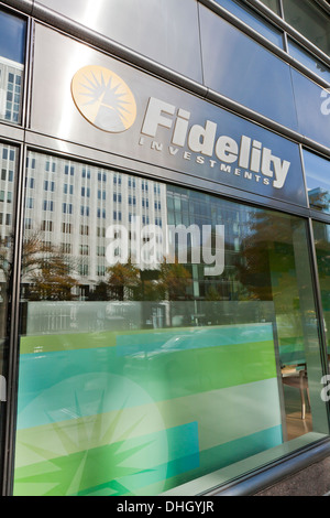Fidelity Investments office sign Stock Photo - Alamy