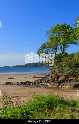 Coppet Hall Saundersfoot Pembrokeshire Wales Stock Photo - Alamy